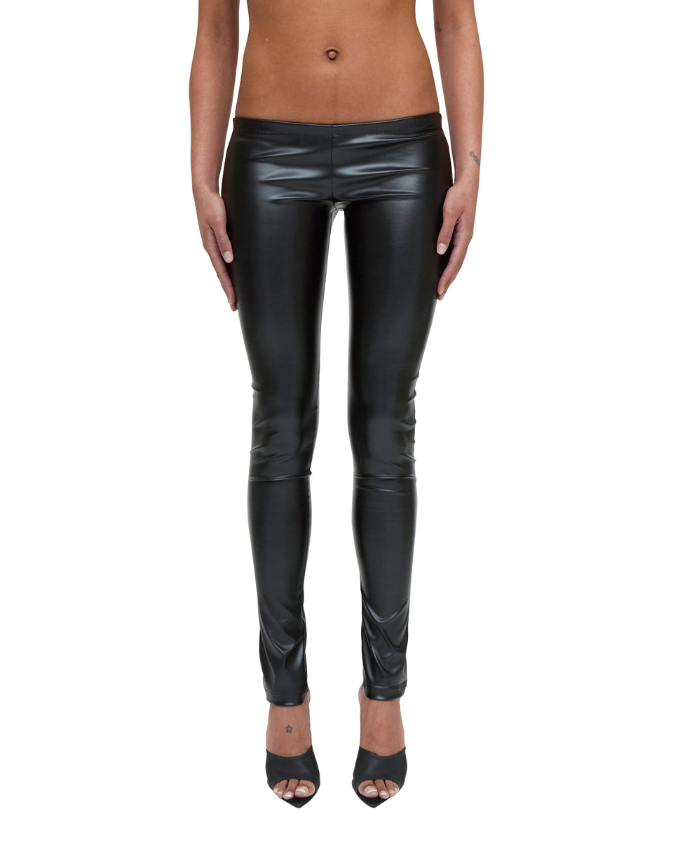 Leather Ultra Low Rise Pants – NoSceneGirls